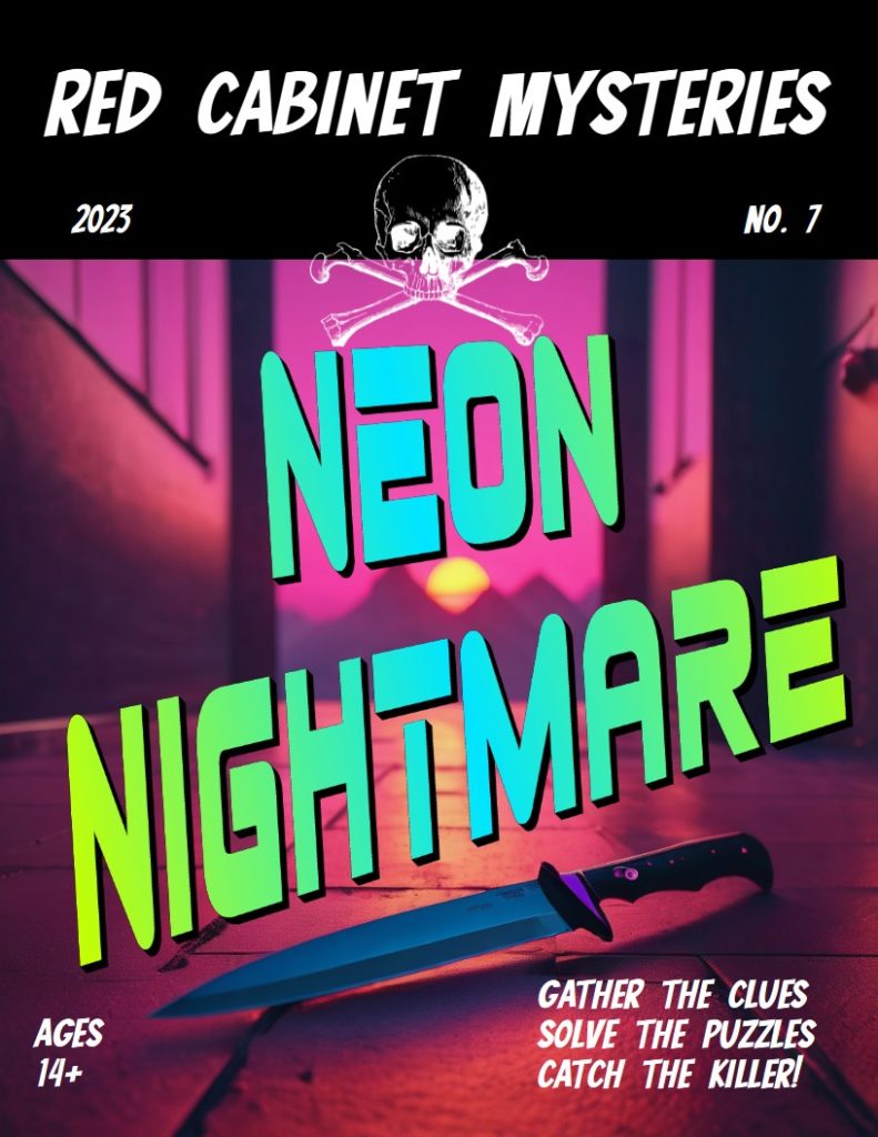 Neon Nightmare Files - Red Cabinet Mysteries